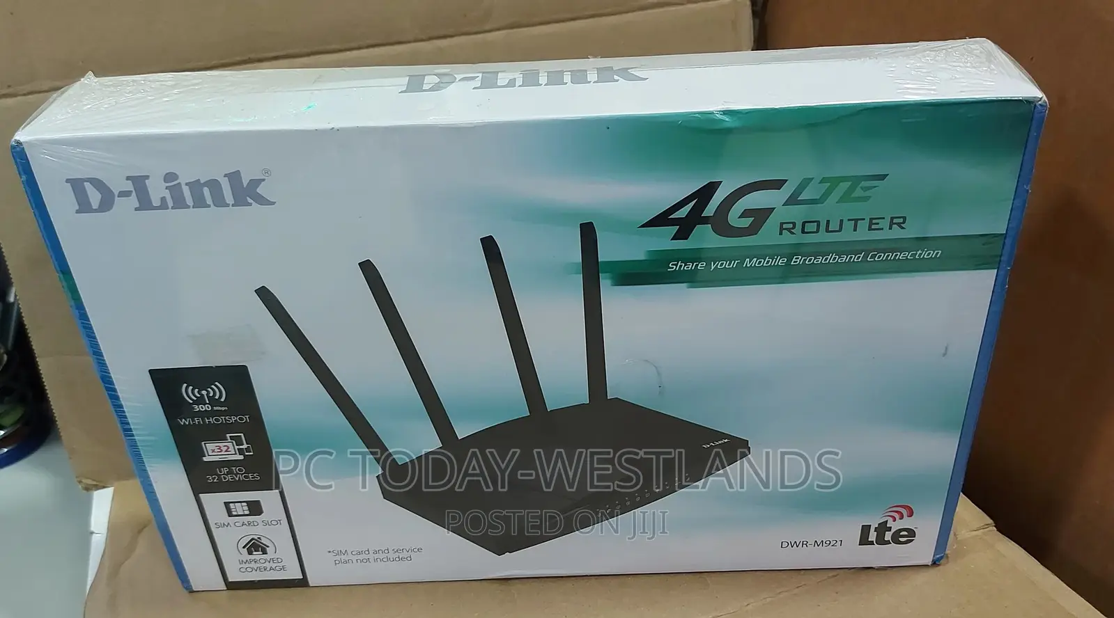 D-Link DWR-M921 4G LTE Router, 300mbps With SIM Card Slot in Westlands ...