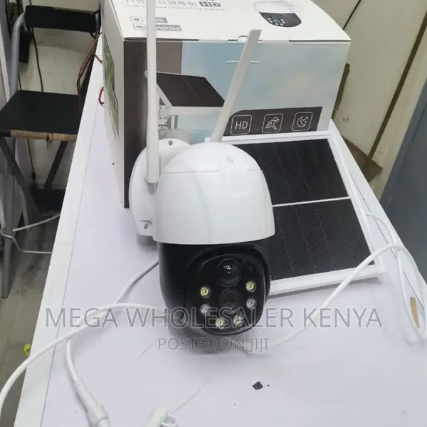 Ultimate 4G Simcard Auto Tracking PTZ Rotating Solar Camera in Nairobi ...