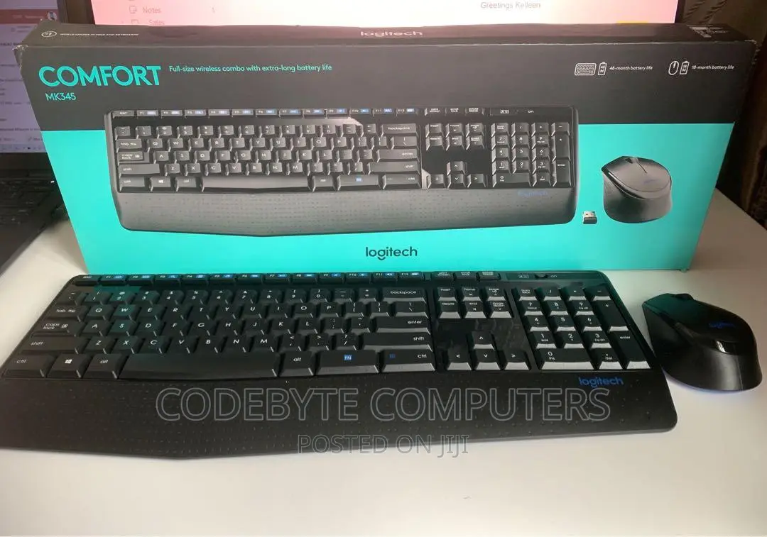 Logitech MK345 Comfort Wireless Keyboard and Mouse in Nairobi Central ...