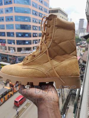 Brown Siwar Military/Hiking Boots in Nairobi Central - Shoes, Gee ...