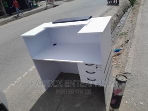 Morden MDF Reception Desk 1.4 MTRS in Nairobi Central - Furniture, Patrick Enterprises | Jiji.co.ke