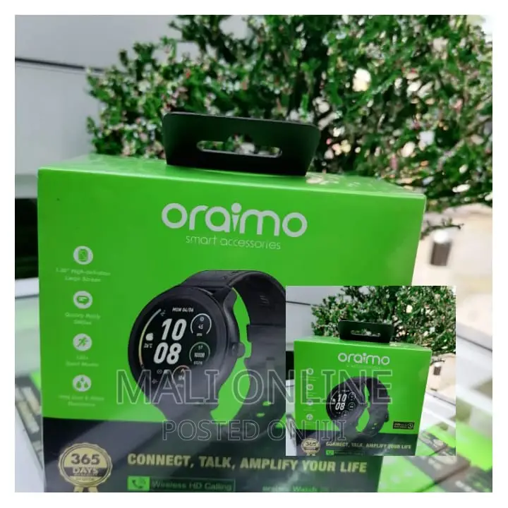 Oraimo Watch 2R HD Bluetooth Calling IP68 Waterproof Smart in Nairobi ...