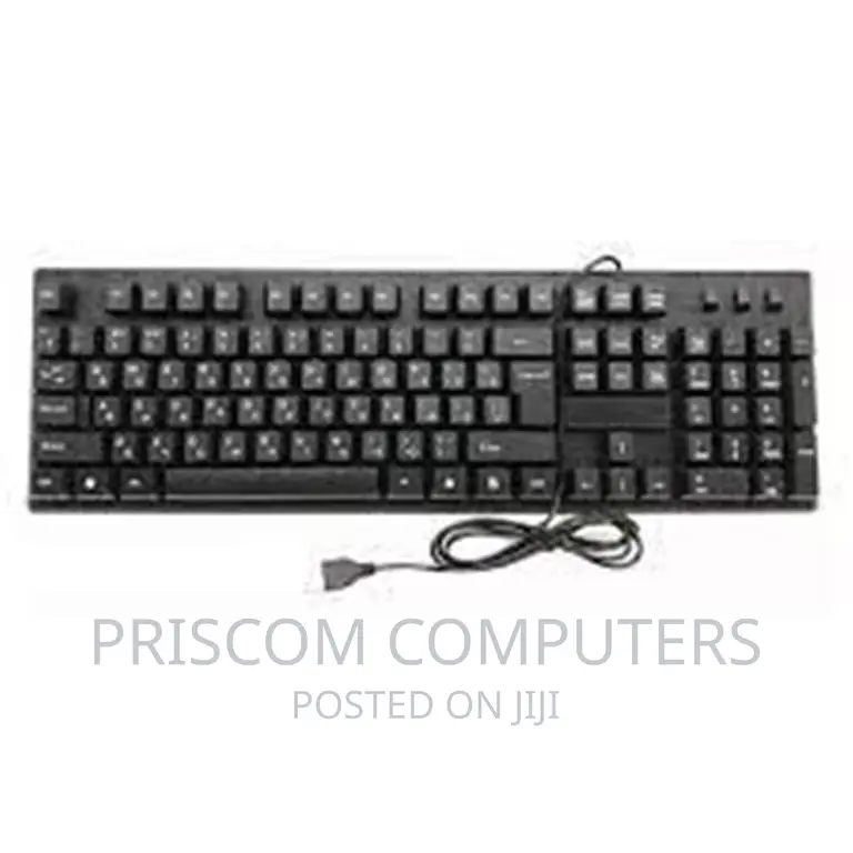 TJ-818 Black Antelope Keyboard for Computer Desktop, Keyboar in Nairobi Central - Computer ...