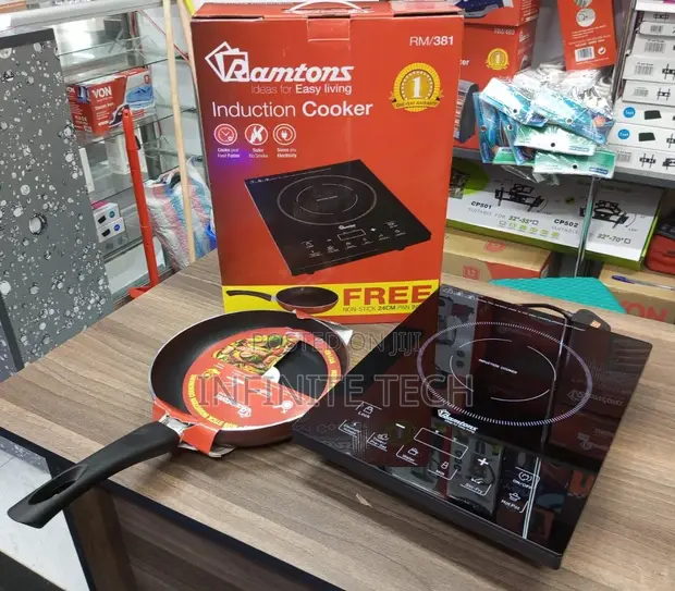 RAMTOMS INDUCTION COOKER With Free Non Stick Pan in Nairobi Central Kitchen Appliances Infinite Solutions Jiji .ke