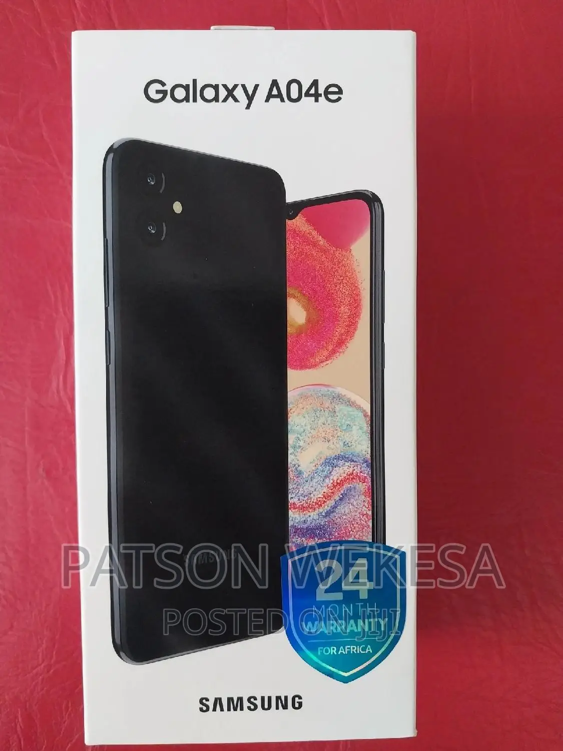 New Samsung Galaxy A04e 128 GB Black in Nairobi Central - Mobile Phones ...