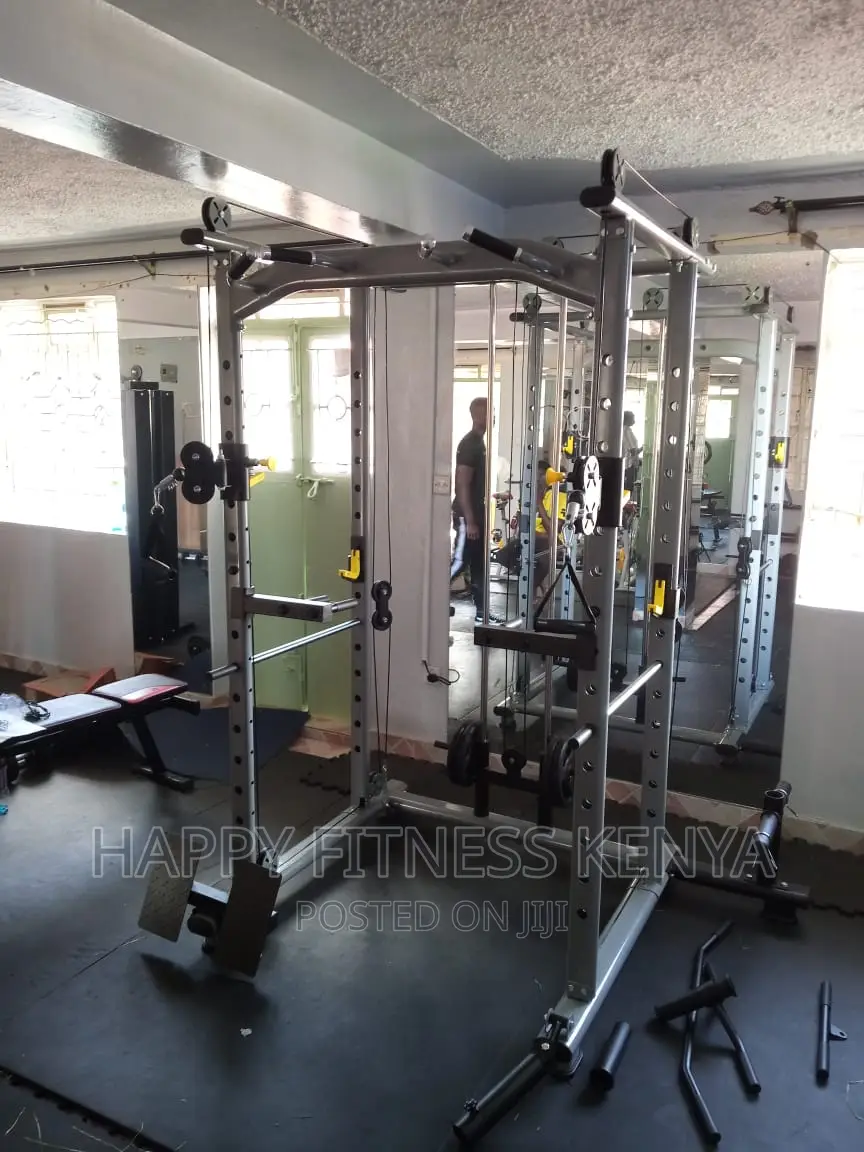 Power Cage With Cable Cross-Over, Squat Rack, Dip, Pull Ups in Nairobi ...