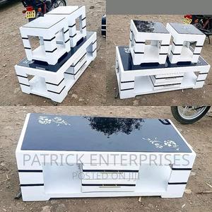 Morden Wooden Coffee Table With 2 Stools in Nairobi Central - Furniture, Patrick Enterprises ...