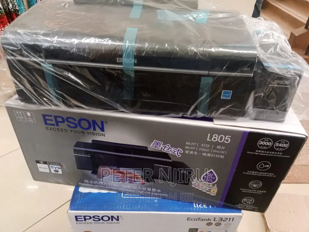 Sublimation Printer L805 EPSON Printer in Nairobi Central - Printers & Scanners, Peter Njiru ...