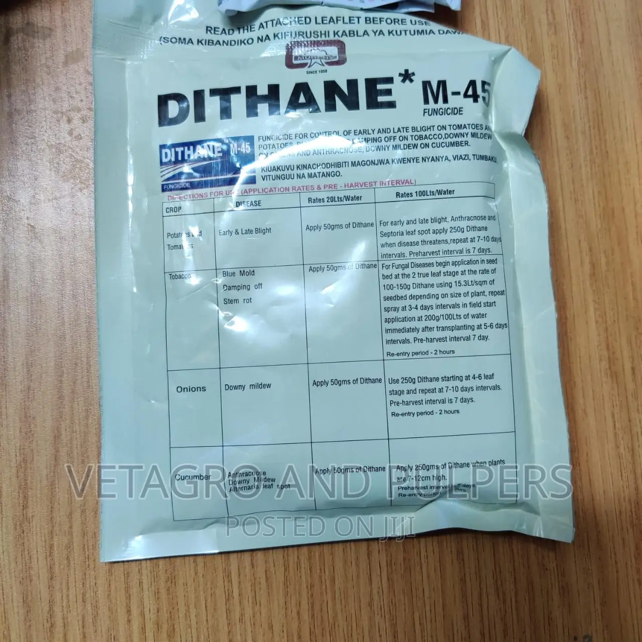 Dithane M-45 Fungicide in Nairobi Central - Feeds, Supplements & Seeds ...
