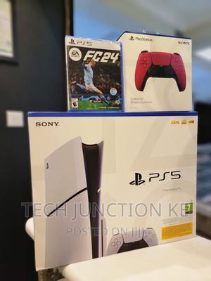 PS5 Slim 1tb FC24 Bundle +Extra Controller in Nairobi Central - Video Game Consoles, Tech ...
