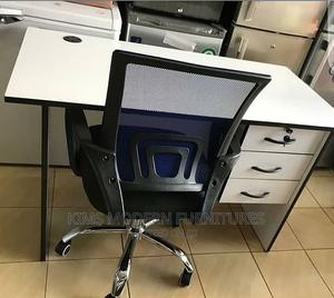 Desk Size 1.2 Metre White and Mesh Chair. in Imara Daima - Furniture ...
