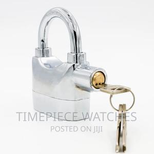 Heavy Duty Silver Zinc Alarm Padlock Bottom Open Gate Lock in Nairobi ...