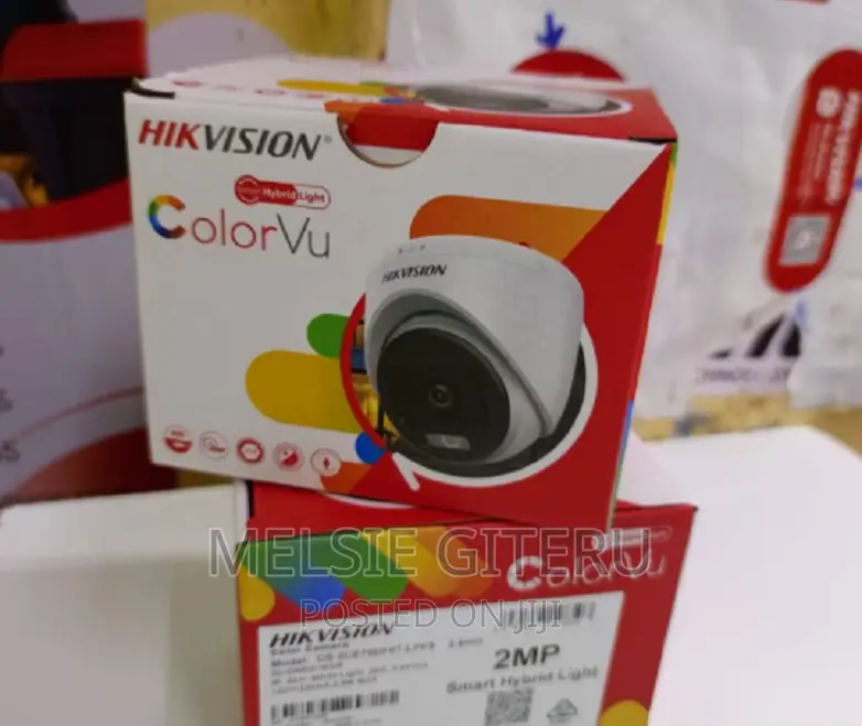 Hikvision Smart Hybrid Colorvu CCTV Camera 2mp 20 Metres in Nairobi Central - Security ...