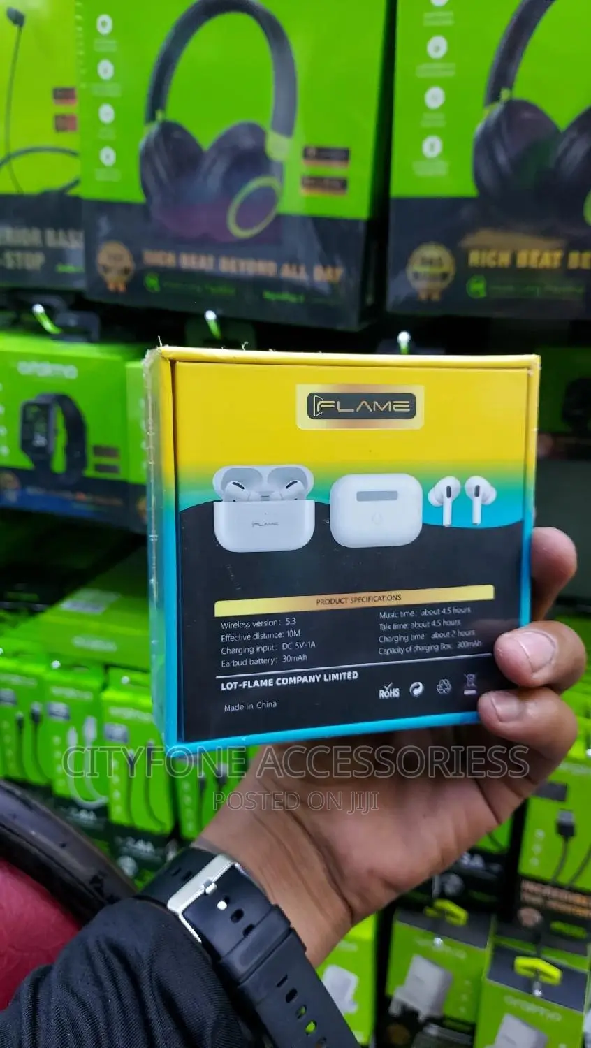 Flame T01 Earbuds With Heavy Bass in Nairobi Central - Headphones ...