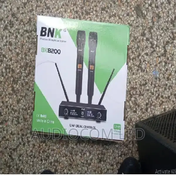 BNK BK8200 Wireless Microphone in Nairobi Central - Audio & Music Equipment, Audiocom Ltd | Jiji ...