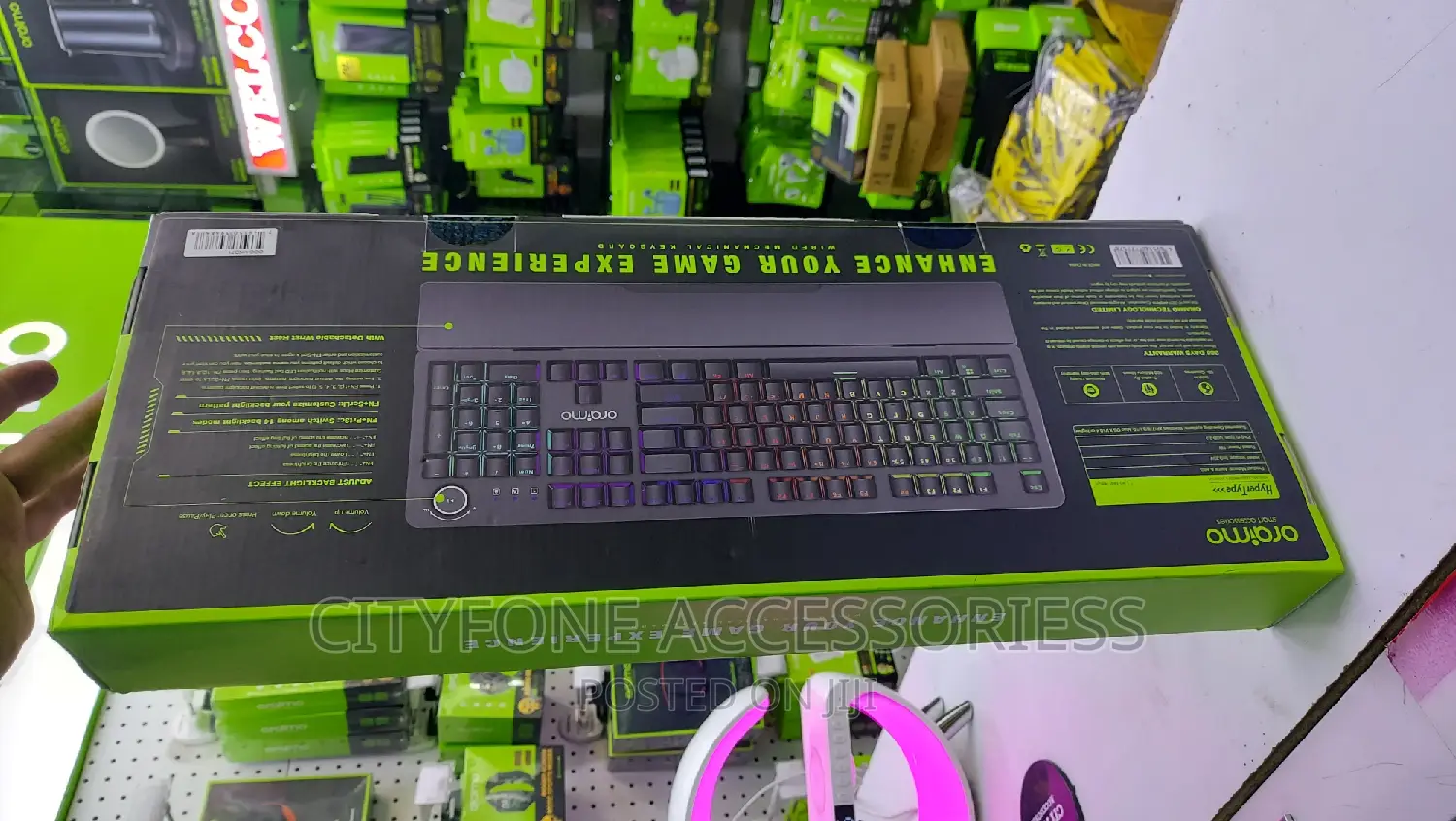 Oraimo Hypertype Gaming Keyboard With Aura Backlight in Nairobi Central ...