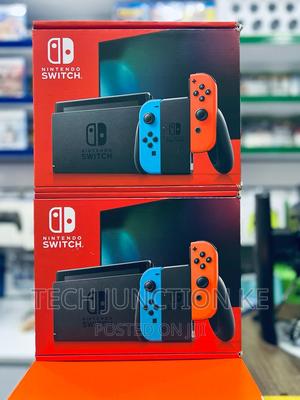 Nintendo Switch V2 Neon Red Blue Handheld Gaming Console in Nairobi ...