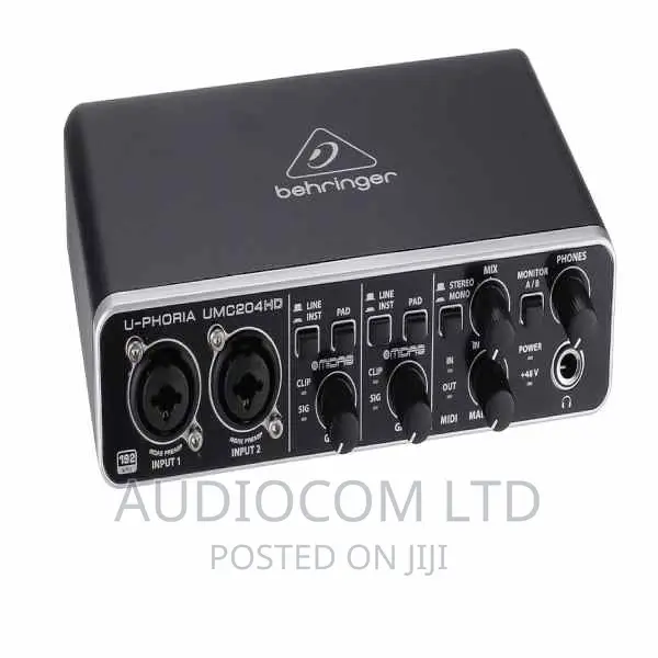 Behringer UMC204HD Audiophile in Nairobi Central - Audio & Music ...