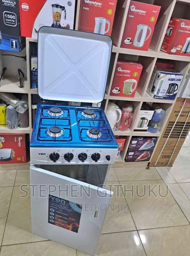 Von 4 Gas Cooker With Stand and Cylinder Compartment in Nairobi Central ...