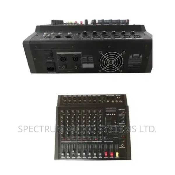 6-Channel Powered Mixer in Nairobi Central - Audio & Music Equipment, Spectrum Audio Systems Ltd ...