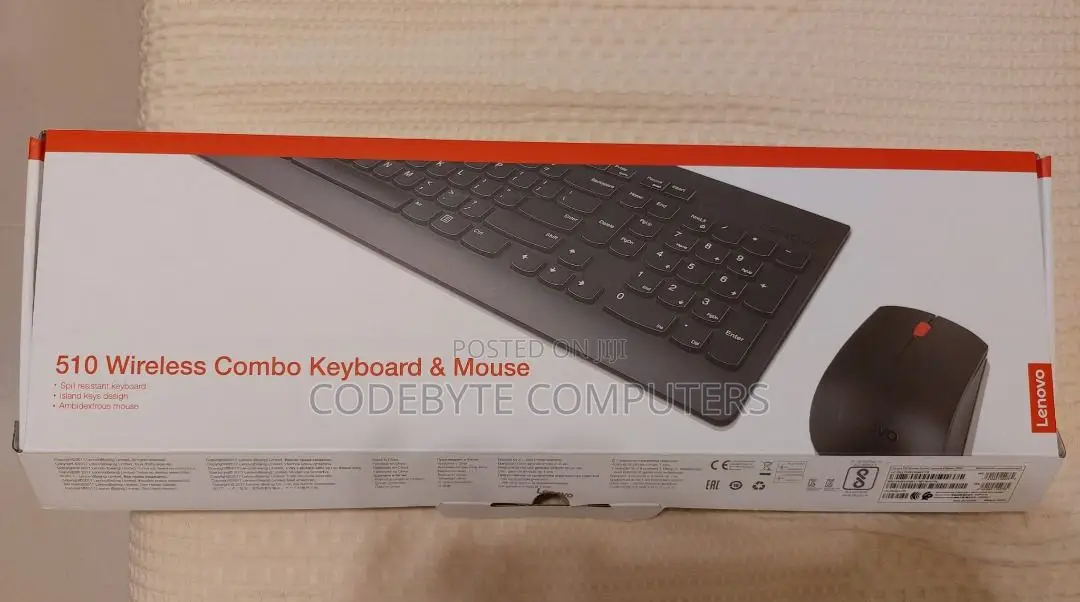 Lenovo 510 Wireless Combo Keyboard Mouse In Nairobi Central Computer Accessories Codebyte