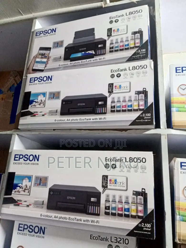 Wi-Fi Ink Tank Photo Printer EPSON L8050 in Nairobi Central - Printers & Scanners, Peter Njiru ...