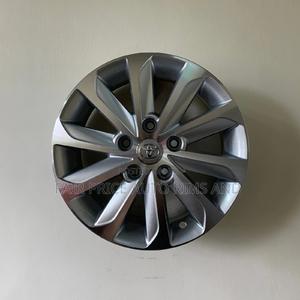 Rims Size 15/5/100 Silver Toyota Rims Durable in Industrial Area ...