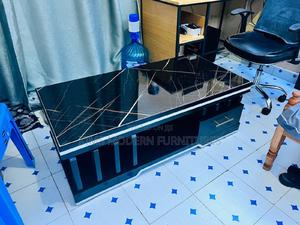 Coffee Table Black Vip With Marble Top. in Donholm - Furniture, James ...