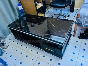 Smart Coffee Table Black Vip Marble Top. in Kahawa West - Furniture ...