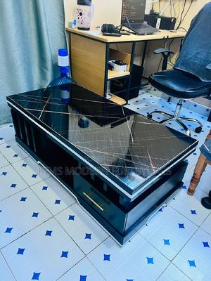 Coffee Tables Coffee Table Black Vip Marble Top Finish. in Saika ...