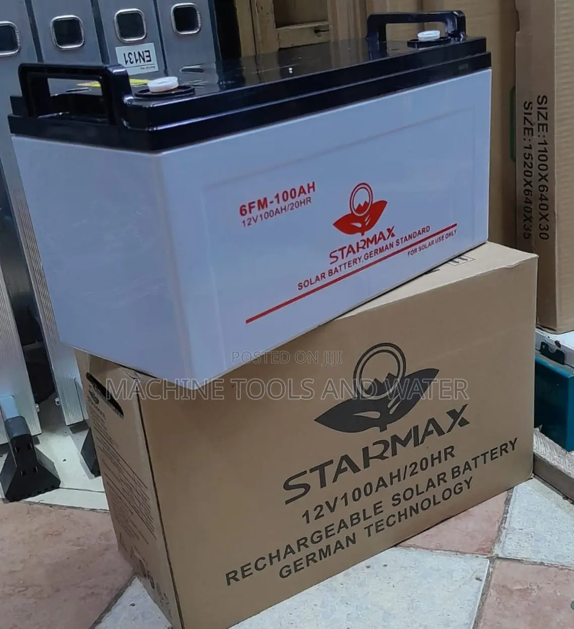 Starmax 12V 100ah Rechargeable Solar Battery 12V Rated in Nairobi ...