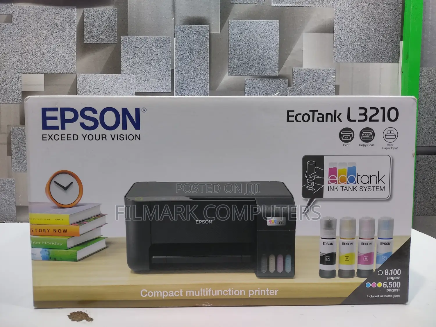 Epson Ecotank L3210 A4 All-in-One Ink Tank Printer in Nairobi Central ...