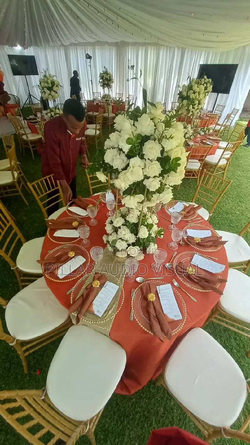 Table, Round Tables, Chiavari Sits for Hire in Nairobi Central - Rental Services, Florence ...