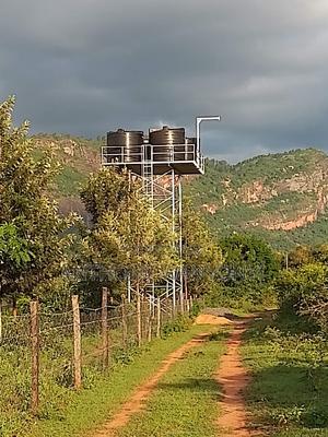 Tank Tower Water Tower in Kenya Steel Tank Tower in Nairobi Central ...