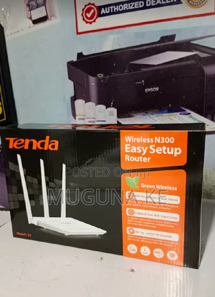 Tenda Router Wireless N300 - F3 in Nairobi Central - Networking ...