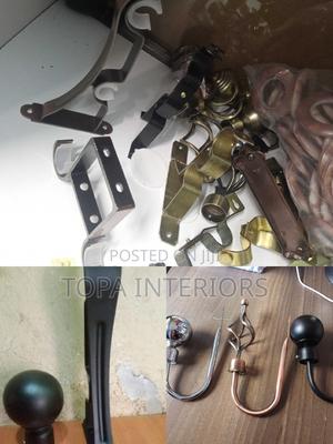 Ceiling Brackets, Norma Brackets and Coated Curtain Rods in Nairobi ...