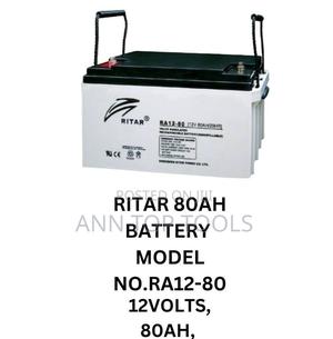 Ritar Original 80ah Solar Battery in Nairobi Central - Solar Energy, Ann Top Tools Machineries ...