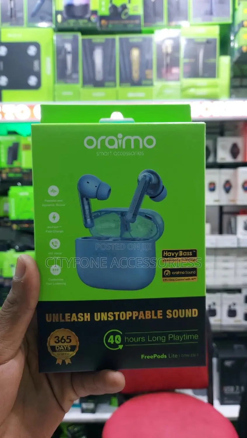 Oraimo Freepods Lite Havy Bass Buds in Nairobi Central - Headphones ...