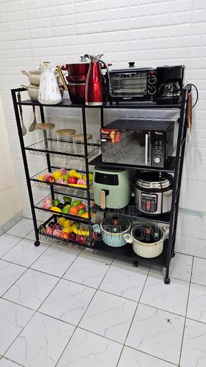 Strong Metallic Kitchen Rack With Movable Lockable Wheels in Nairobi ...