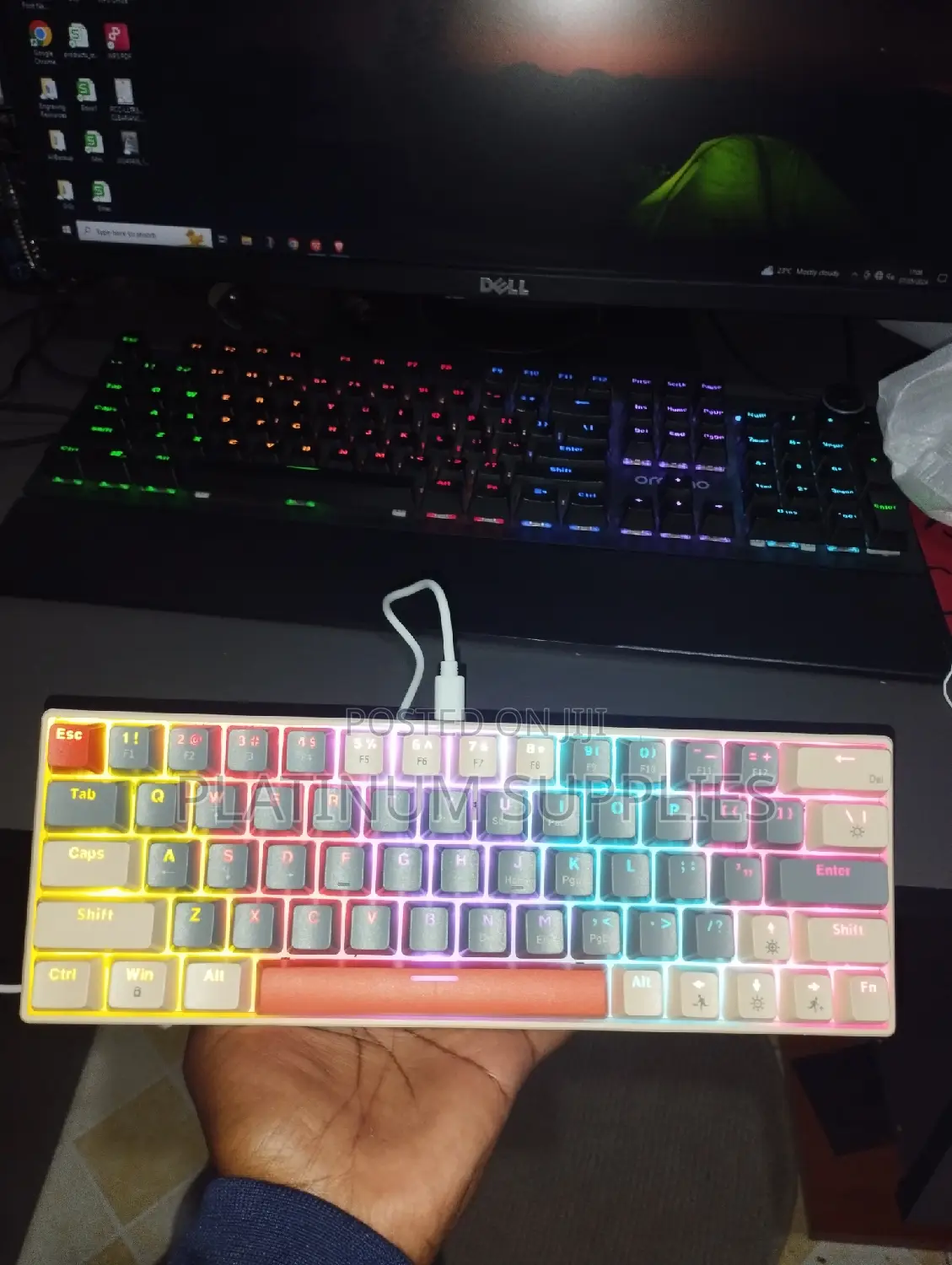 Type C Wired Gaming Keyboards Mechanical Gaming Keyboard in Nairobi ...