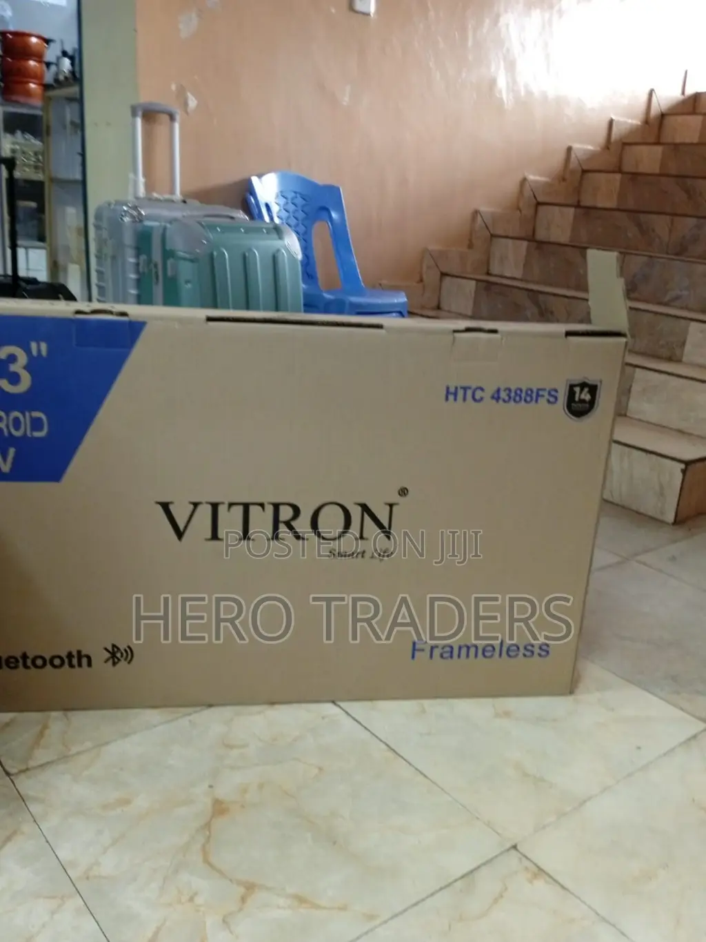 Vitron Smart Android -Framless Tv Inbuilt Decoder+Bluetooth in Nairobi ...