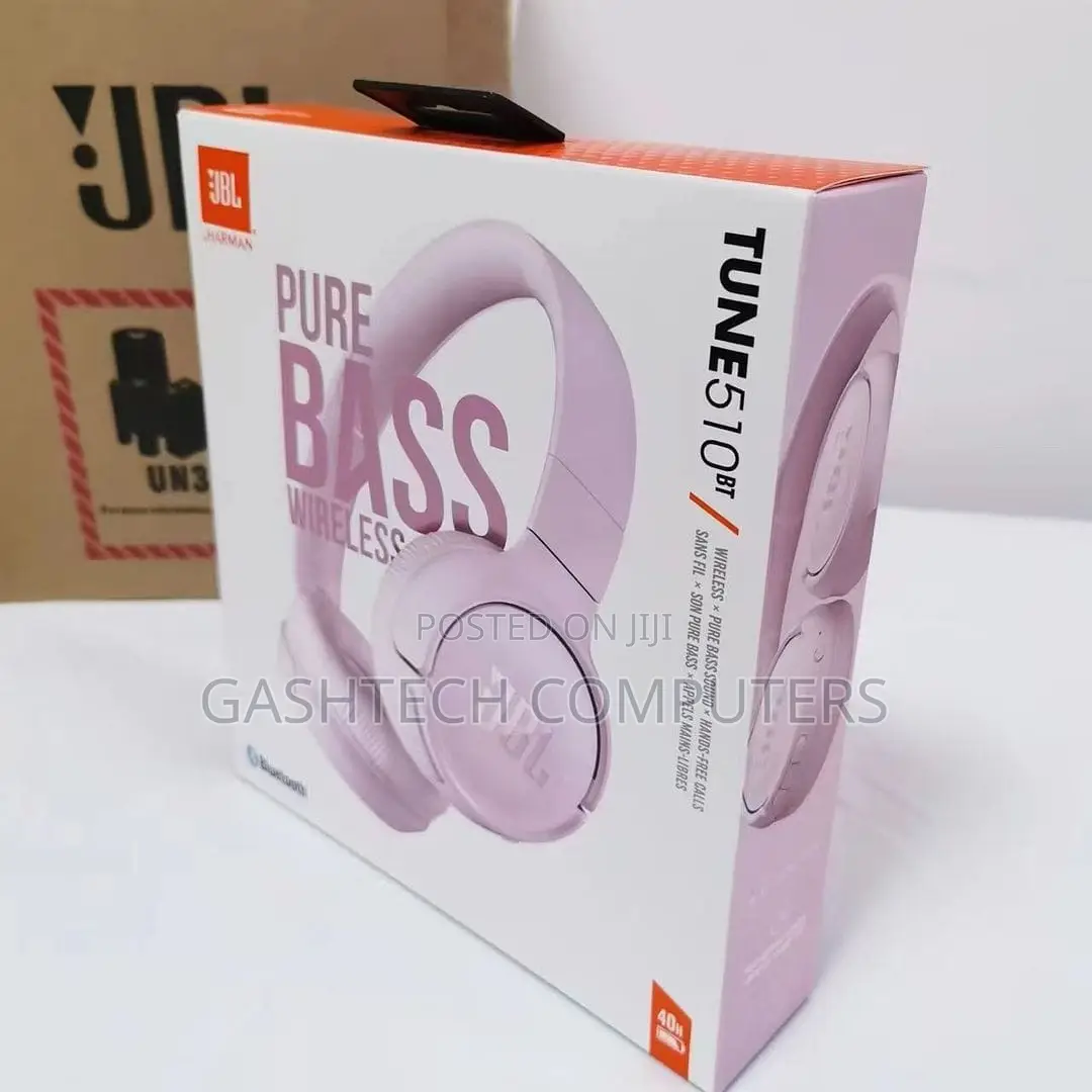 JBL Tune 510BT Black Bluetooth Pure Bass Wireless Headphones in Nairobi ...