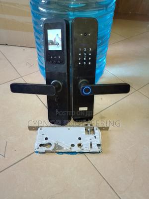 Smart Home Management Fingerprint Scanner RFID Door Lock in Mwiki ...