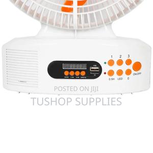 12inch Solar Rechargeable Fan With Radio,Solar Panel, USB in Nairobi ...
