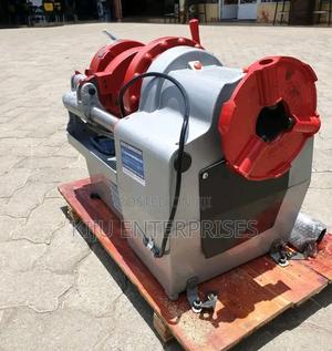 Pipe Threading Machine Available Electric Powered in Industrial Area ...