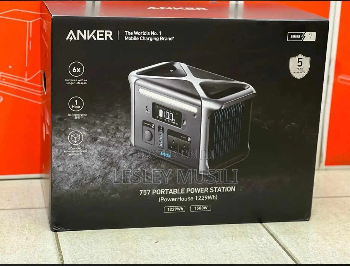 Anker 757 Portable Power Station 1229wh Powerhouse in Nairobi Central ...