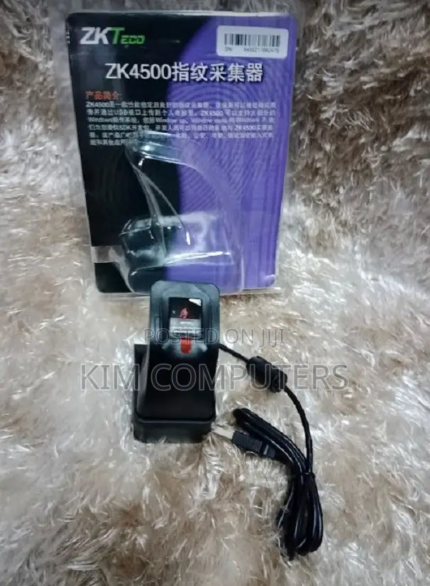 USB Fingerprint Biometrics Reader Zkteco Zk4500 in Nairobi Central - Safetywear & Equipment, Kim ...