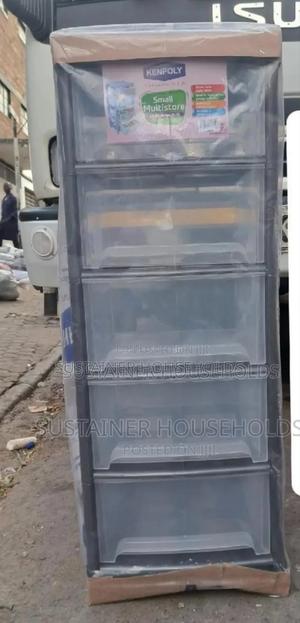 Grey 5 Storey Plastic Drawer Now Available in Nairobi Central ...