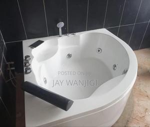 Oriana White Ceramic Corner Bath Spa Jacuzzi in Nairobi Central ...