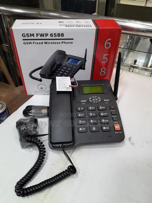 GSM Wireless Landline Desk Phone With LCD Backlight in Nairobi Central ...